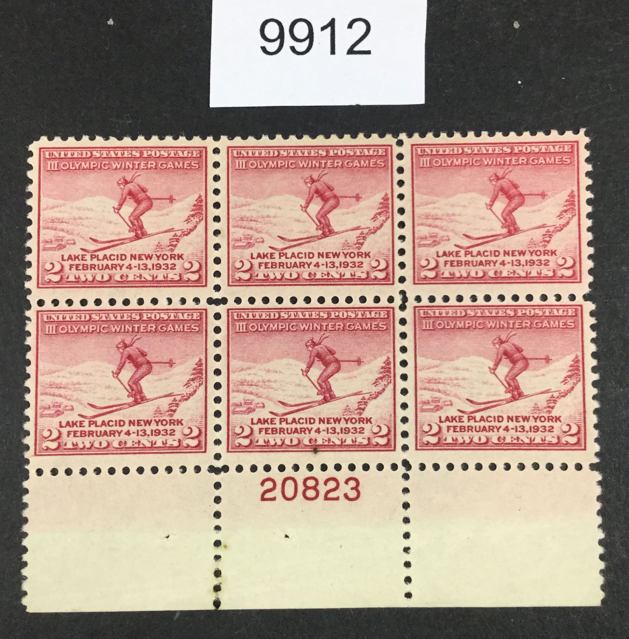 US Stamps #716 Mint OG NH Plate Block LOT #9912 | United States ...