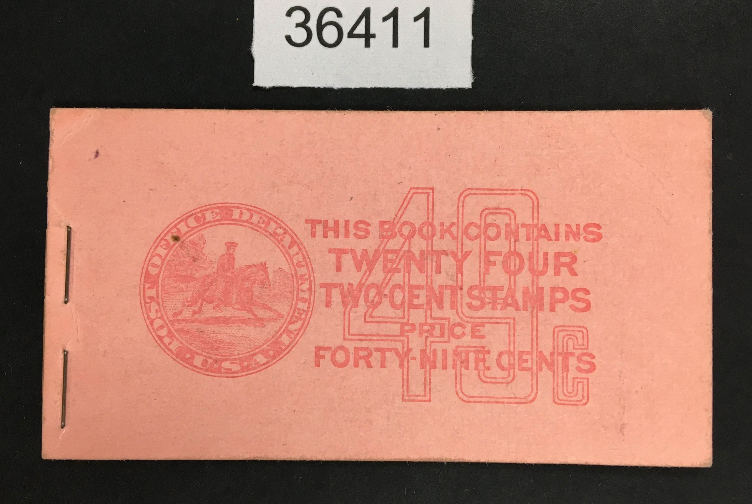 US Stamps # Bk98 Complete Unexploded Booklet Mint OG NH $45 LOT #36411 ...