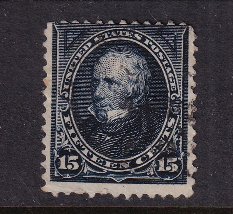 1895 Henry Clay Sc 274 used single 8c brown single stamp CV $17.50 (B9 ...