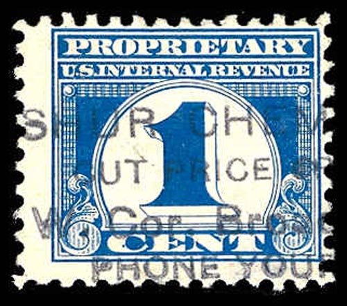 U.S. REV. Proprietary Rb65 Used (ID # 88536) | United States, Revenues ...
