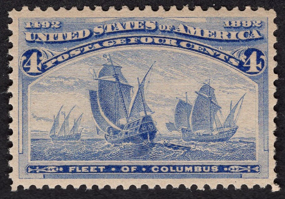 US #233 Extra Fine, w/Original Gum. Never Hinged. | United States ...
