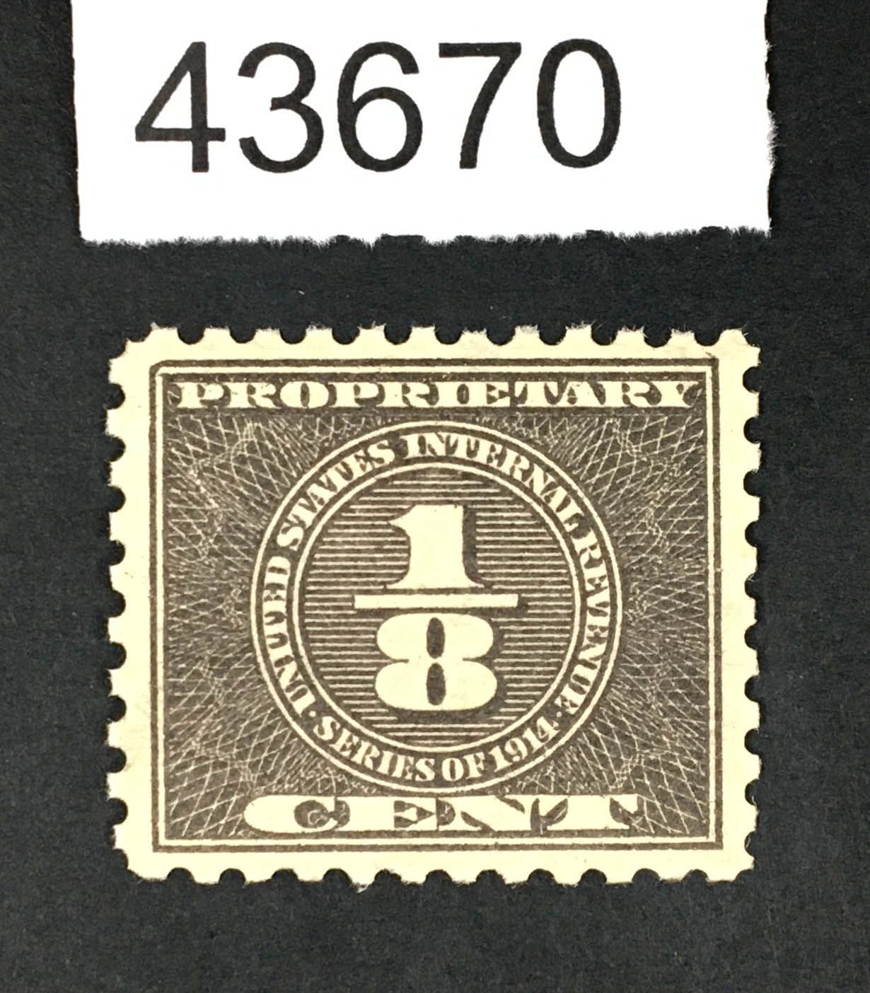 US Stamps # Rb32 Proprietary Revenue Mint OG NH LOT #43670 | United ...