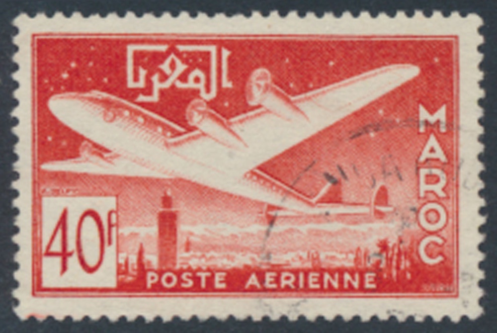 French Morocco SC# C43 Used Air Post Aircraft Used see details and ...