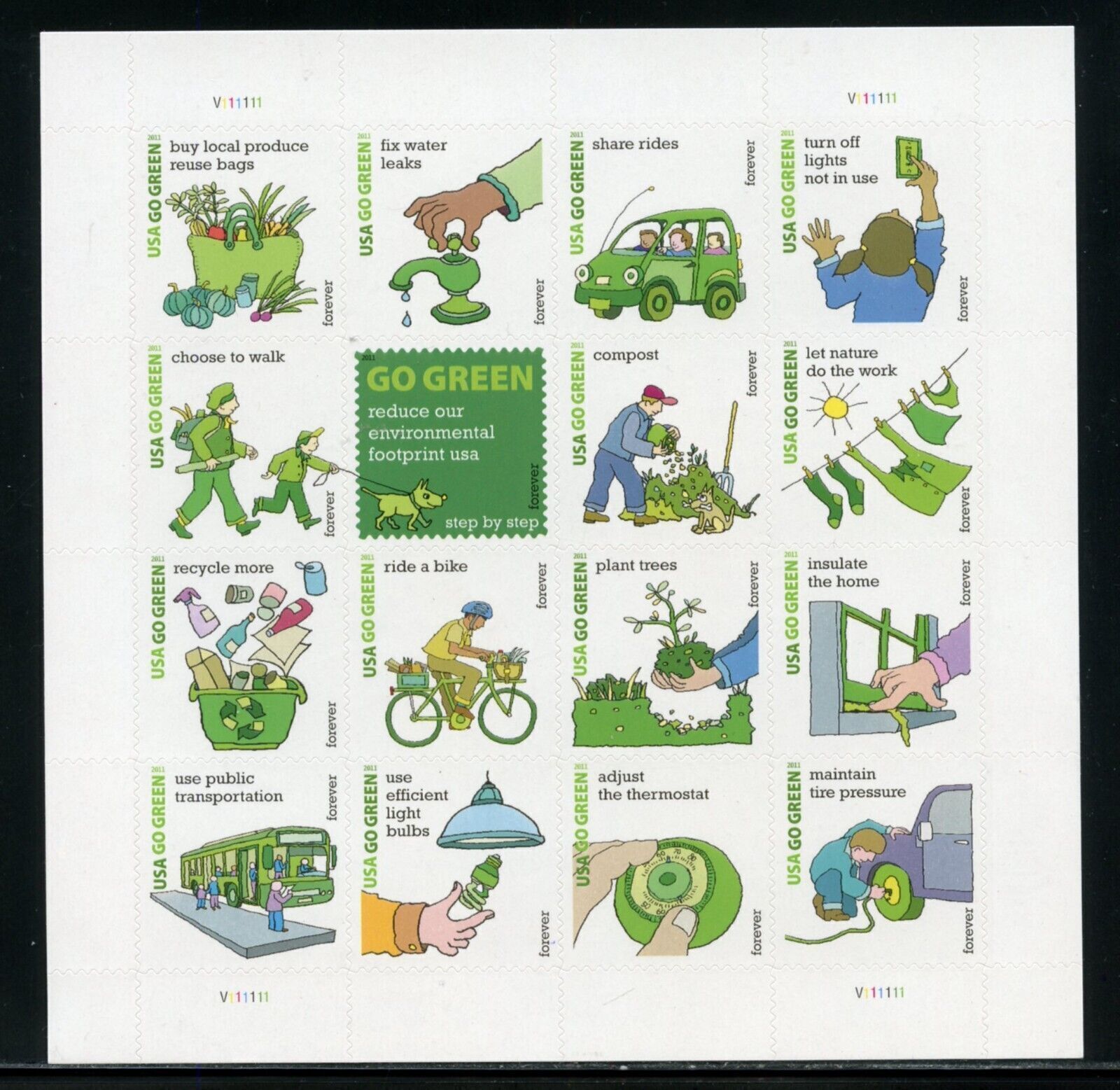 United States Scott #4524 GO Green Sheet(19) Mint Never Hinged | United ...