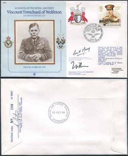 CDM1 RAF COMMANDERS SERIES Viscount Trenchard Air Vice Marshal Macey ...