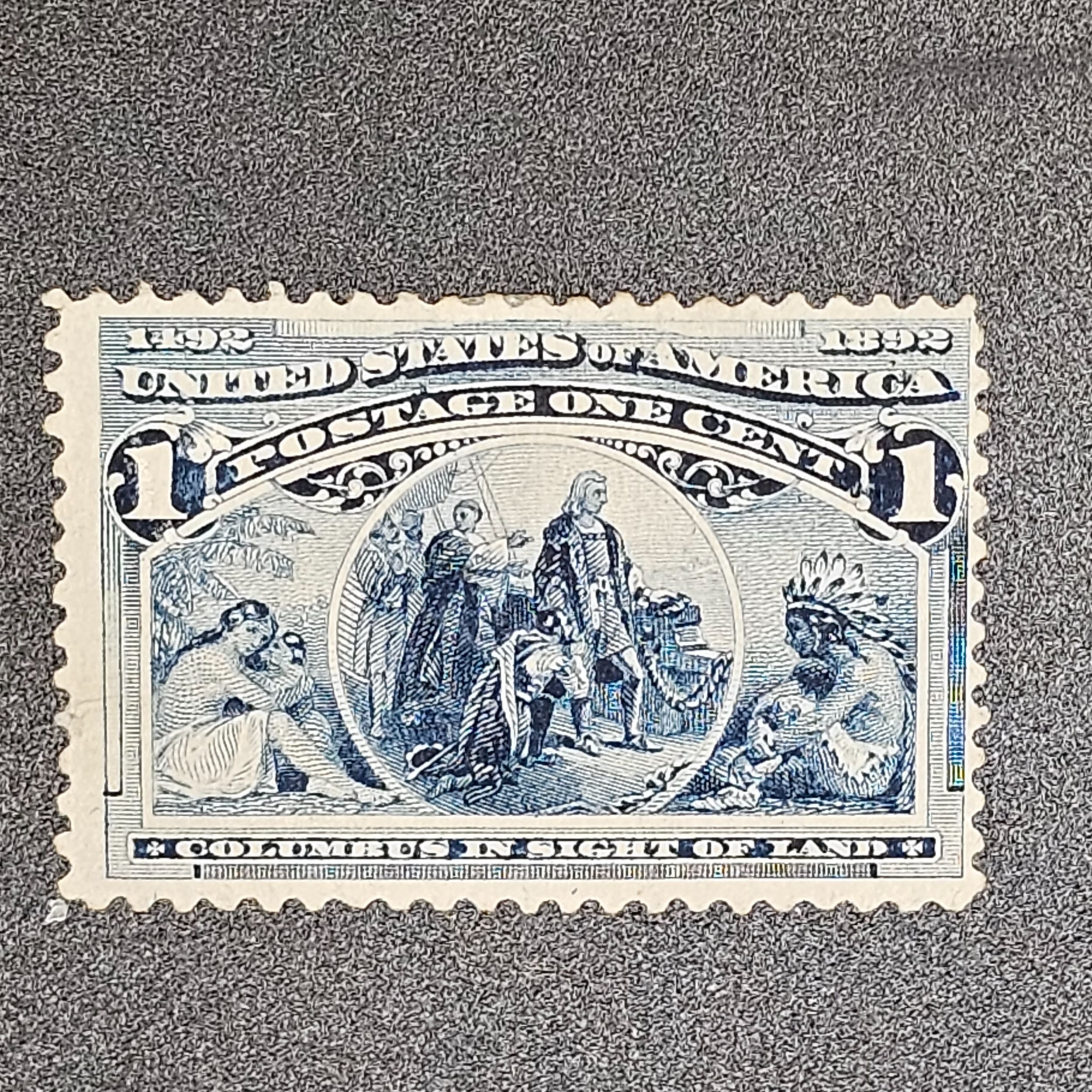 230 Columbian F-OG-H good starter stamp | United States, General Issue ...
