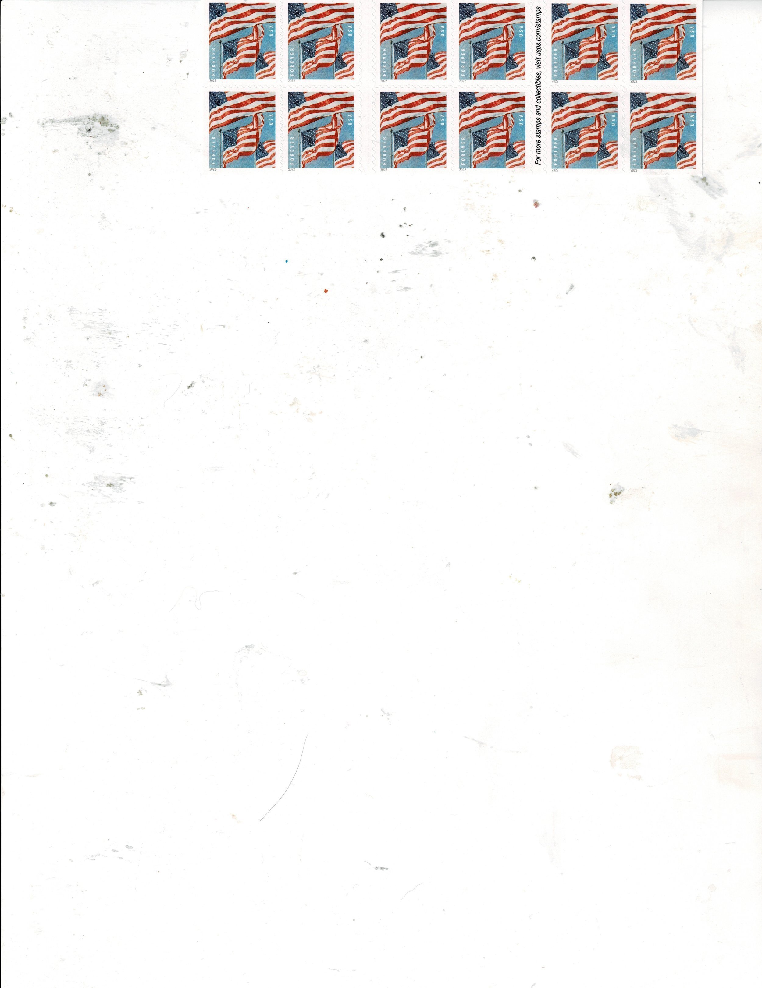 Flag 2021 Forever US Postage Booklet #5658a B1111 VF MN | United States ...