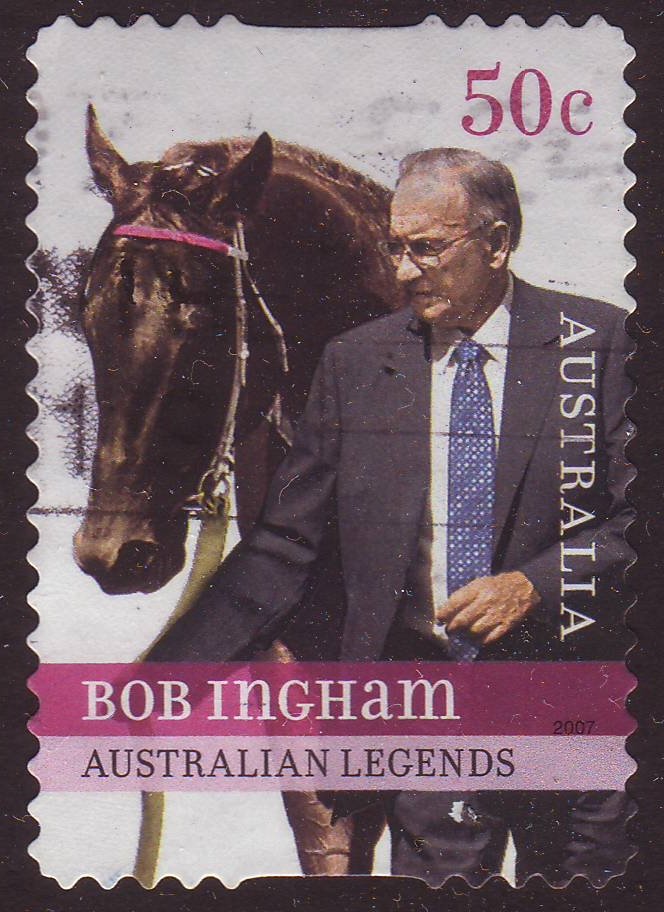 Australia 2007 Sc#2610 50c Bob Ingham, Horse Racing, Sport USED ...