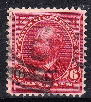 MO stamps - US Scott #282 Used (bottom right corner crease) - Lot # HS ...