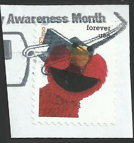 # 5394m Used Sesame Street Elmo | United States, General Issue Stamp ...