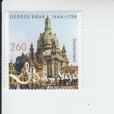 2016 Germany Architect George Bahr (Scott 2904) MNH / HipStamp