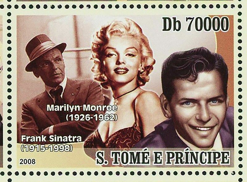 Frank Sinatra Stamp John F. Kennedy Elvis Presley Ronald Reagan S/S MNH ...