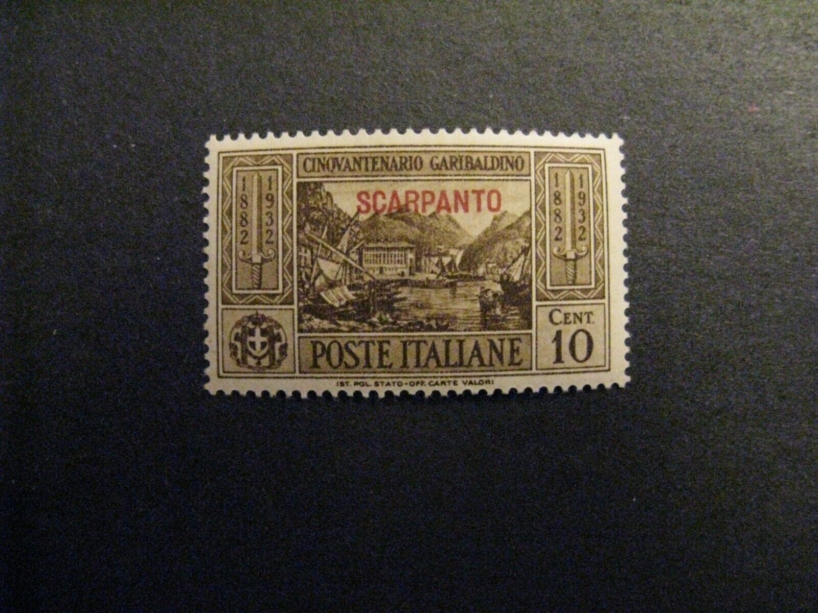Italy-Scarpanto #17 mint hinged a23.2 8389 | Europe - Italy, General ...