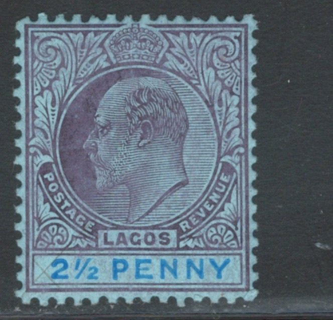 Lagos 1904 King Edward VII 2 1/2p Scott # 53a MH | Africa - Nigeria ...