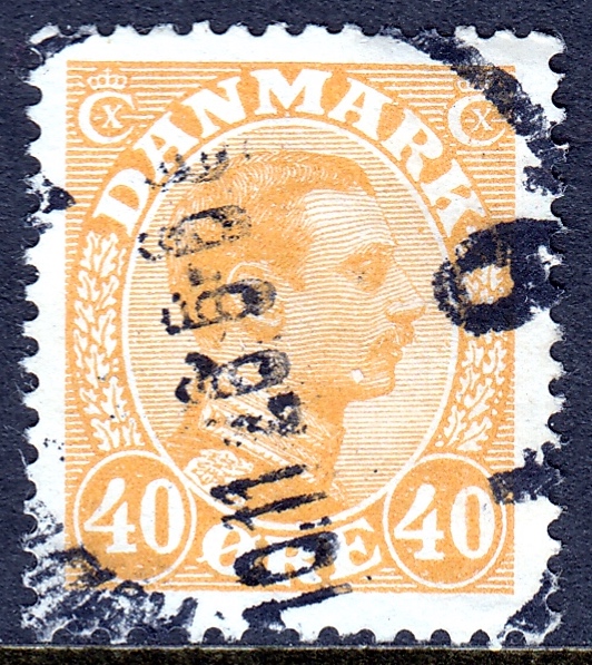 Denmark - Scott #119 - Used - SCV $2.00 | Europe - Denmark, General ...
