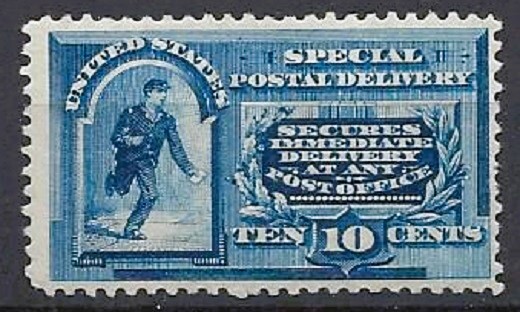 United States Scott #E2 OG CV$500 | Worldwide - Other, Special Delivery ...