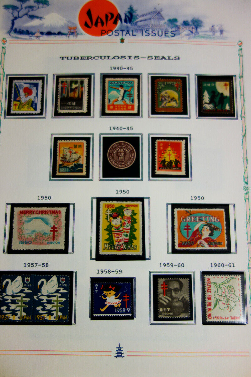 Japan Specialized Tuberculosis Stamp Collection Mint | Asia - Japan ...