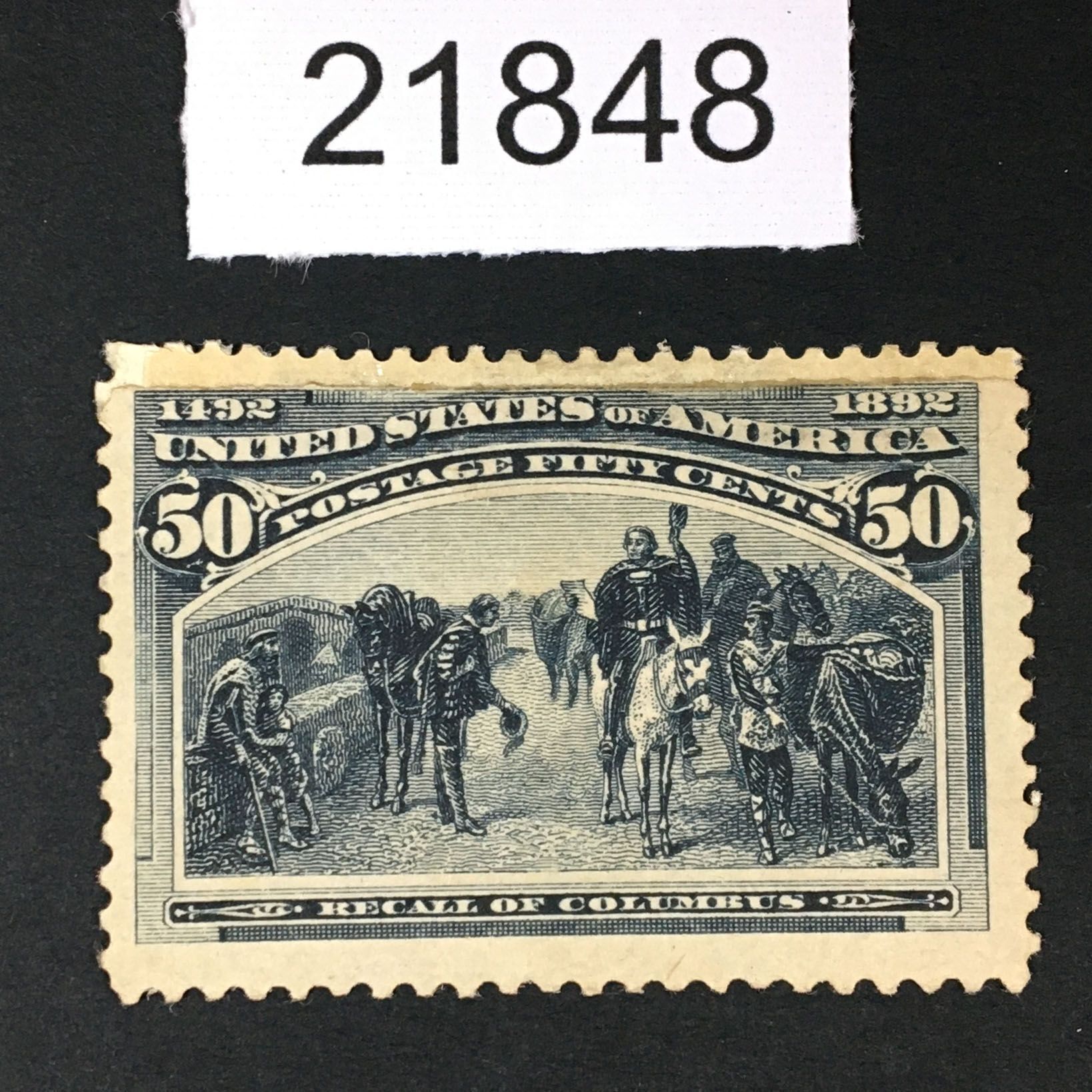 US Stamps # 240 Mint OG H $450 LOT # 21848 | United States, General ...
