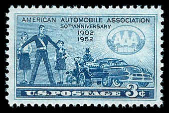 PCBstamps US #1007 3c American Auto Association, MNH, (11) | United ...