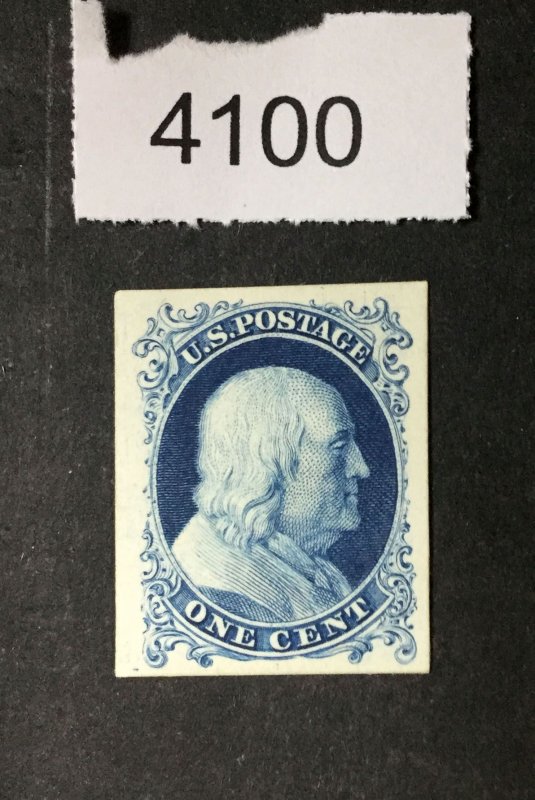US Stamps #40P4 Proof on Card LOT #4100 | United States, Back of Book ...