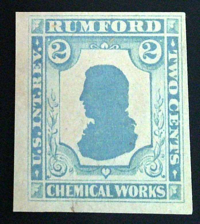 Scott #RS207d - 2c Green,imperf - Wmk 191R - Rumford Chemical Works ...