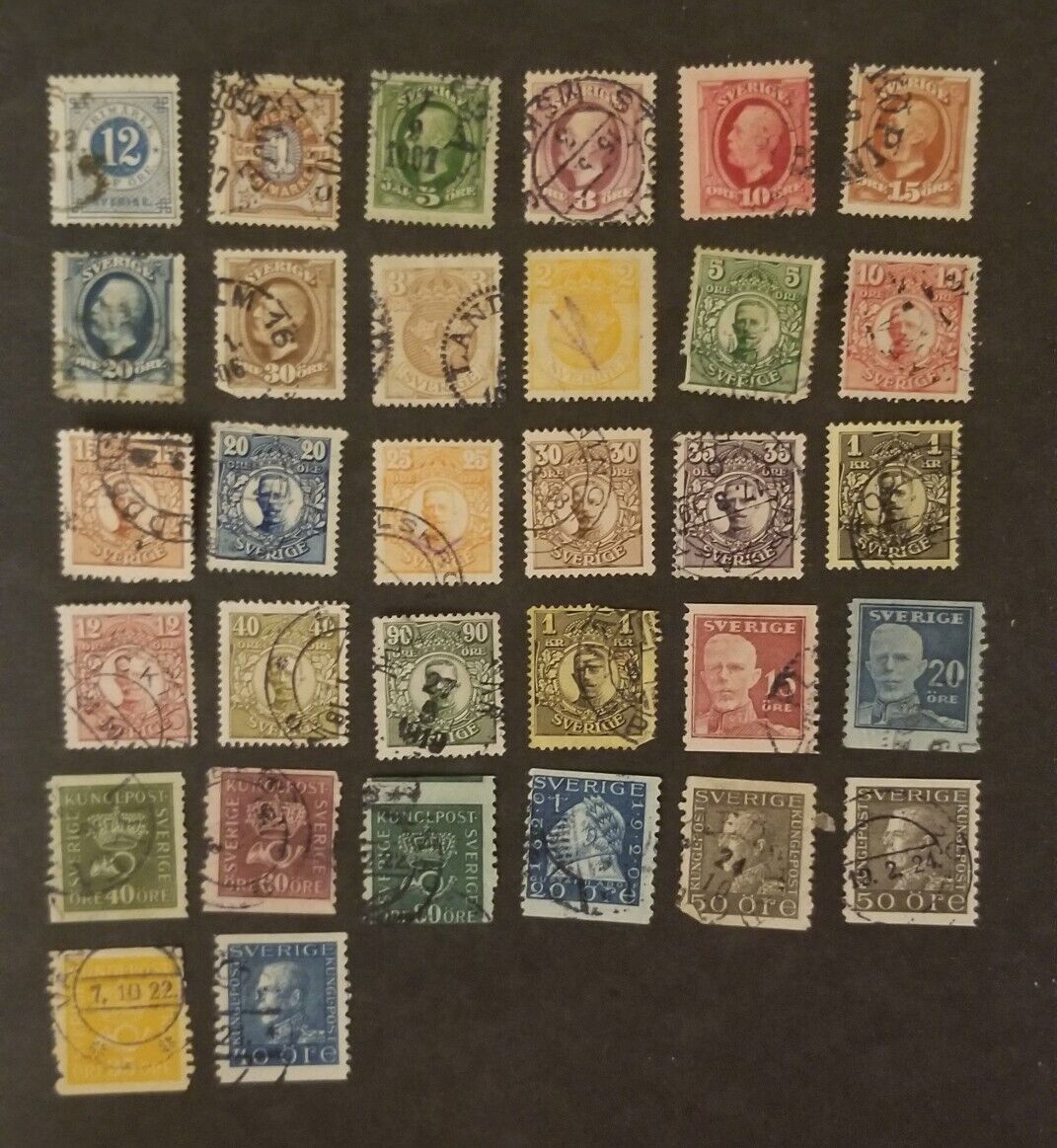 SWEDEN Vintage Used Stamp Lot T7618 | Europe - Sweden, Stamp / HipStamp
