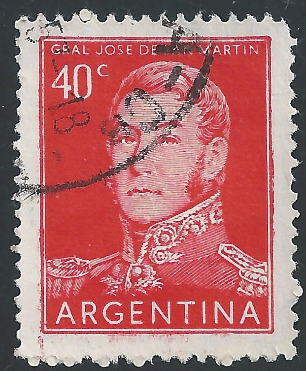 Argentina #630 40c Jose de San Martin | Central & South America ...