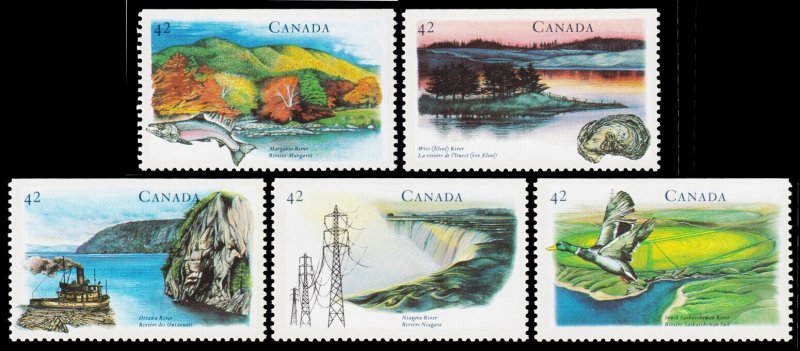 Canada Scott 1408-1412 (1992) Mint NH VF Complete Set C | Canada ...