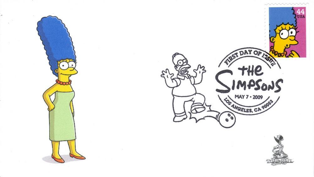 The Simpsons FDC - Marge Simpson, from Toad Hall Covers! | United ...
