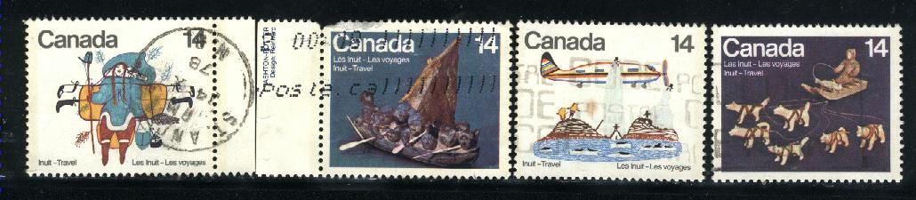 Can #769-72 -3 used VF 1978 PD | Canada, General Issue Stamp / HipStamp