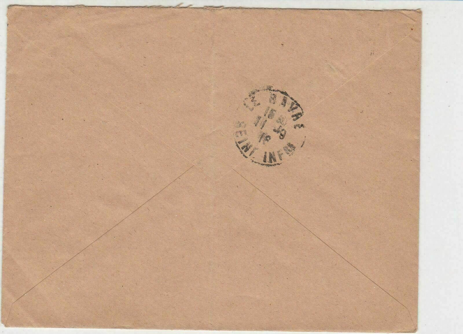 France WW1 French Military 1915 Tresor Et Postes no 8 Cover Ref 31003 ...