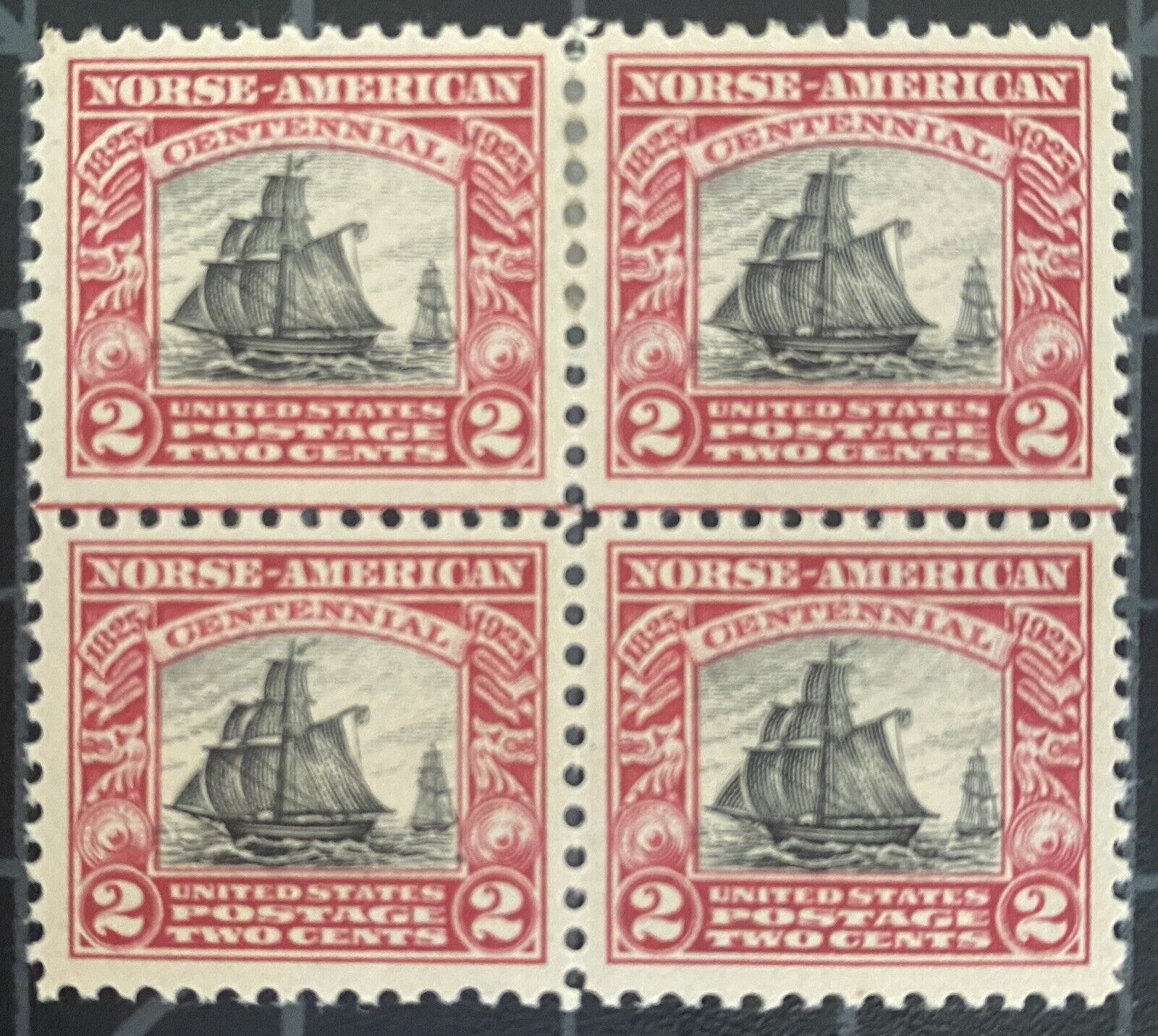US Stamps-SC# 620 - 2 MNH & 2MH - Block Of 4 - CV $18.00 | United ...