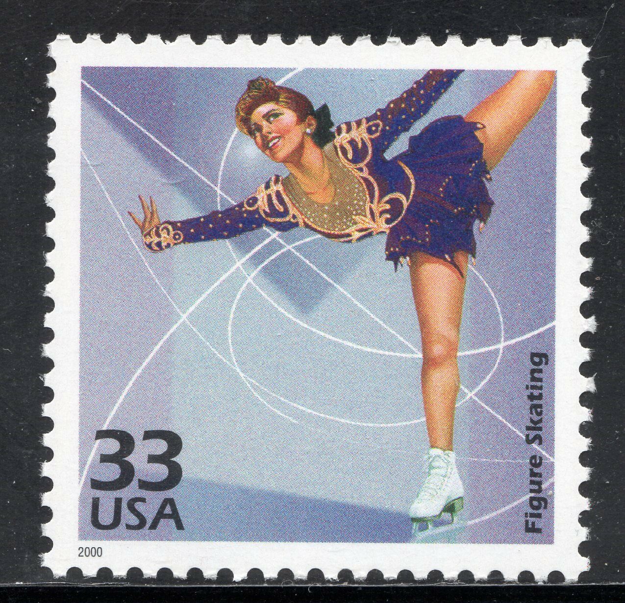 3190e ** FIGURE SKATING ** U.S. Postage Stamp MNH | United States ...