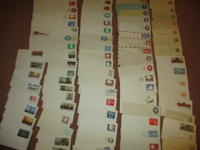 US Postal Stationary Collection Mint Entires, Over 100+ Different Items ...