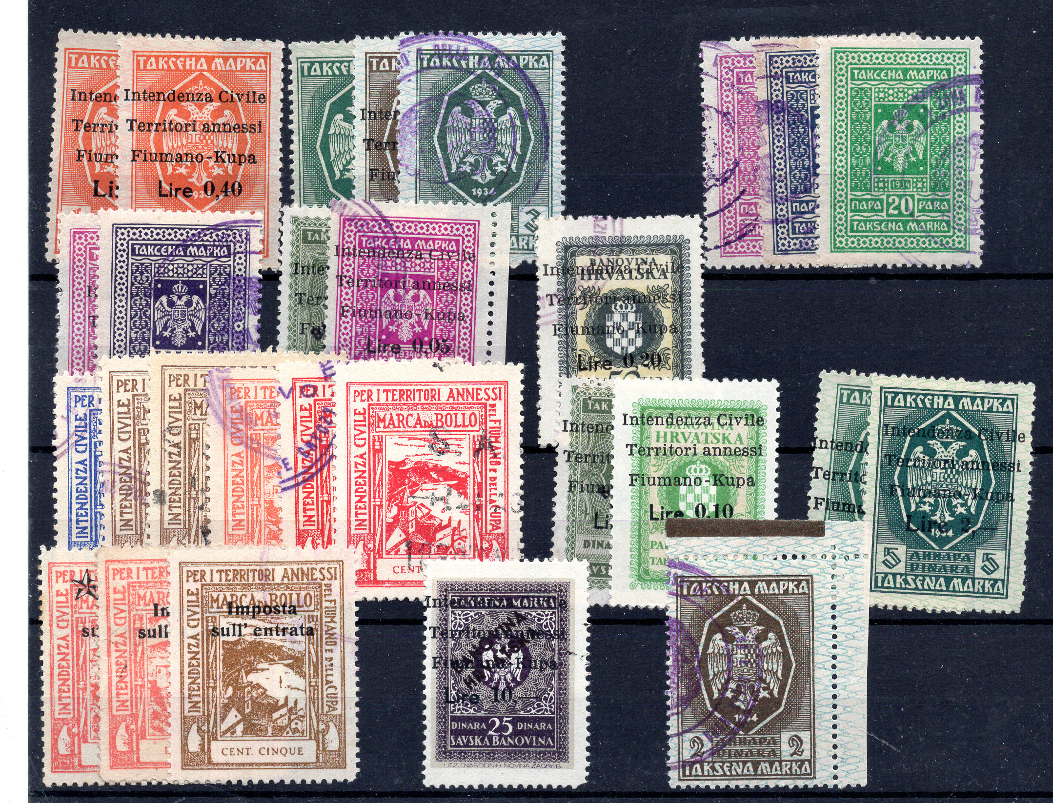 River - Small Start Collection Stamp Stamps 50 Pieces | Europe - Italy ...