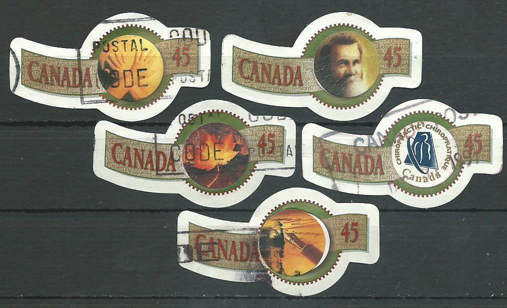 Canada #1568 (5) Used VF 1995 PD | Canada, General Issue Stamp / HipStamp