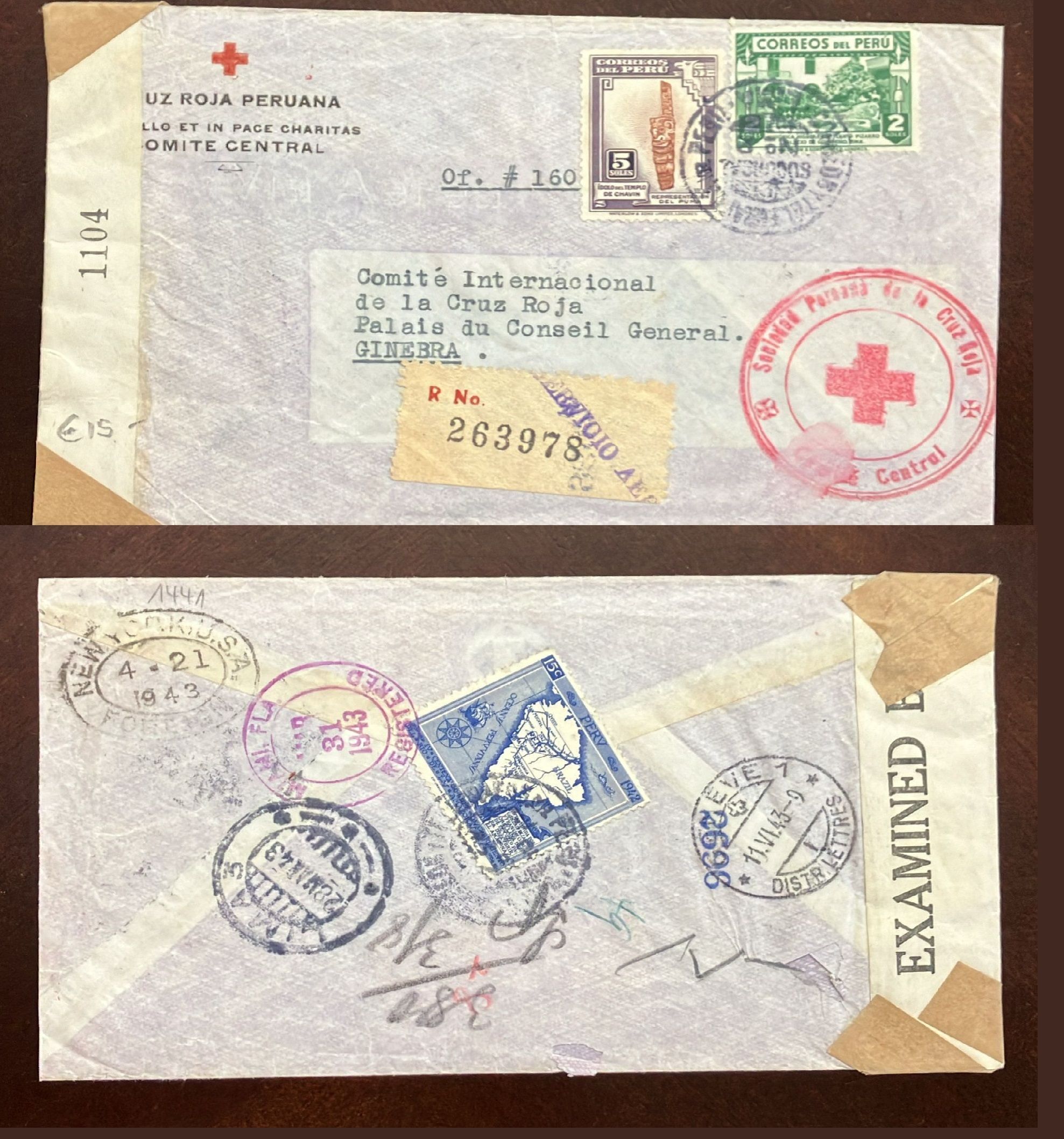 El)1945 Peru, Puma, Idol of the Chavin Temple, FIG Tree-Ficus Carica ...