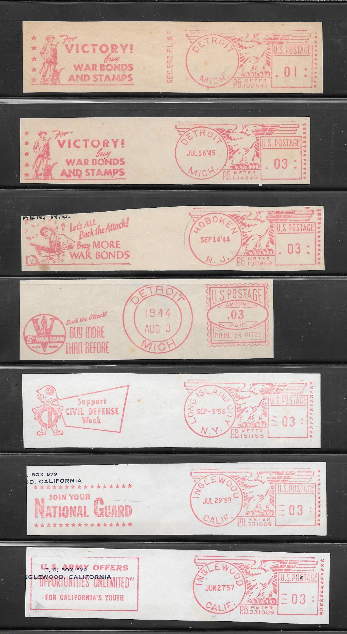 Just Fun Cover Page #647 of METER, SLOGANS, POSTMARKS & CANCELS ...