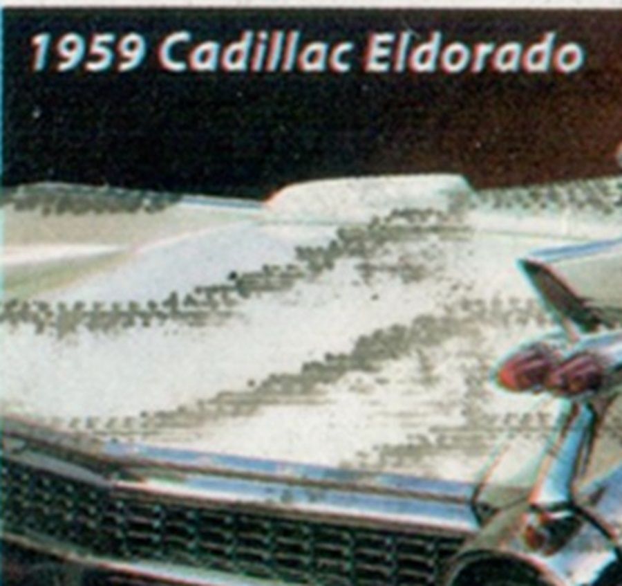4353 Tail Fins and Chrome used single - inking EFO | United States ...