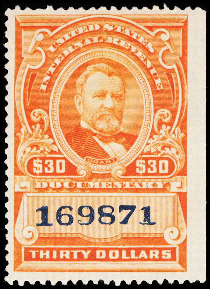 U.S. REV. Documentary R246B Mint (ID # 110120) | United States ...