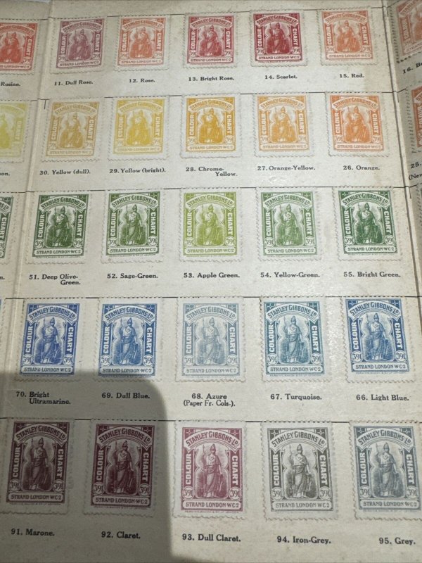 Vintage - Stanley Gibbons Colour Guide for Collectors- Number 2077 ...