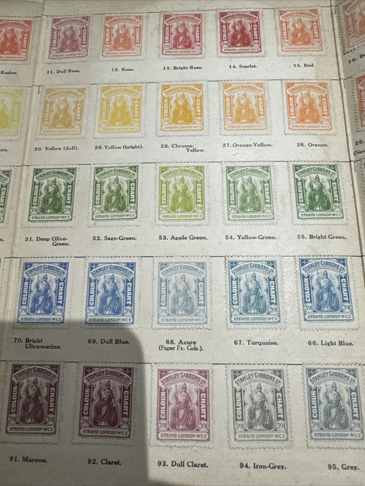 Vintage - Stanley Gibbons Colour Guide for Collectors- Number 2077 ...