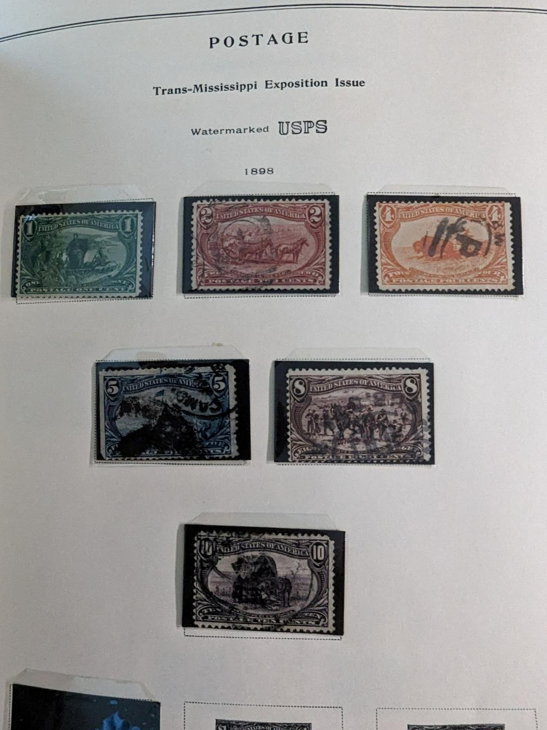 VEGAS- To 1983 USA Scott National Album Collection Many Nice Stamps ...