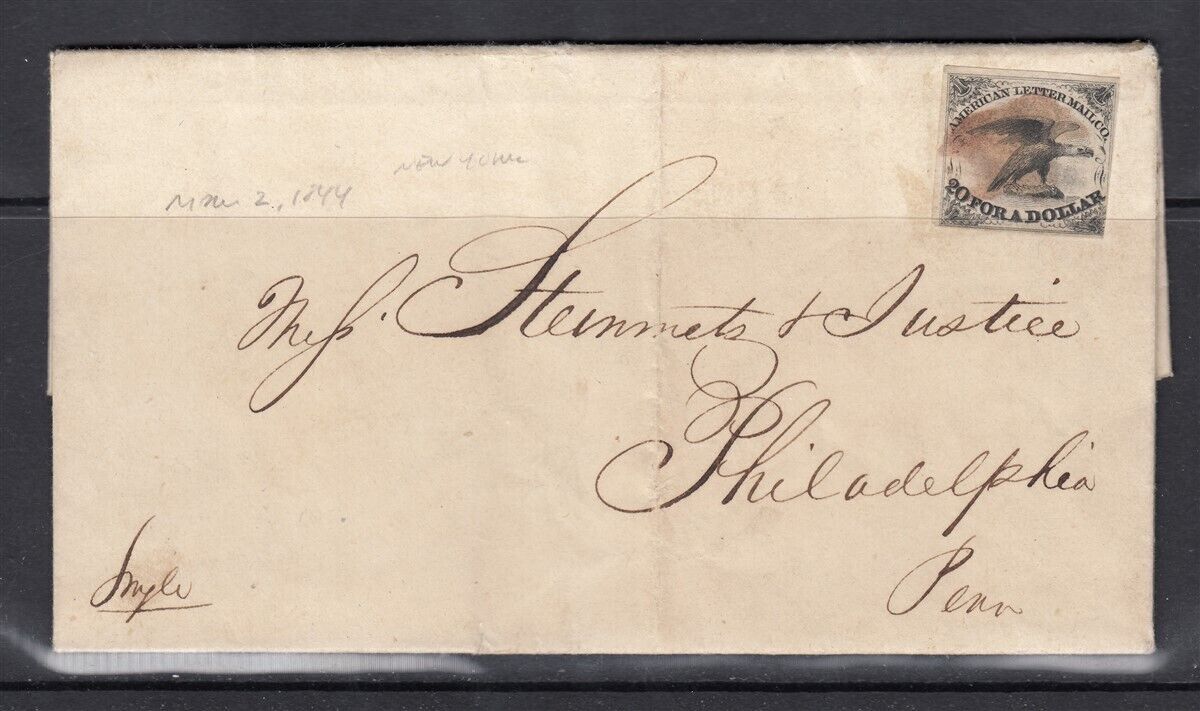 US #5L1 on cover AMERICAN LETTER MAIL COMPANY with PSE Certificate ...