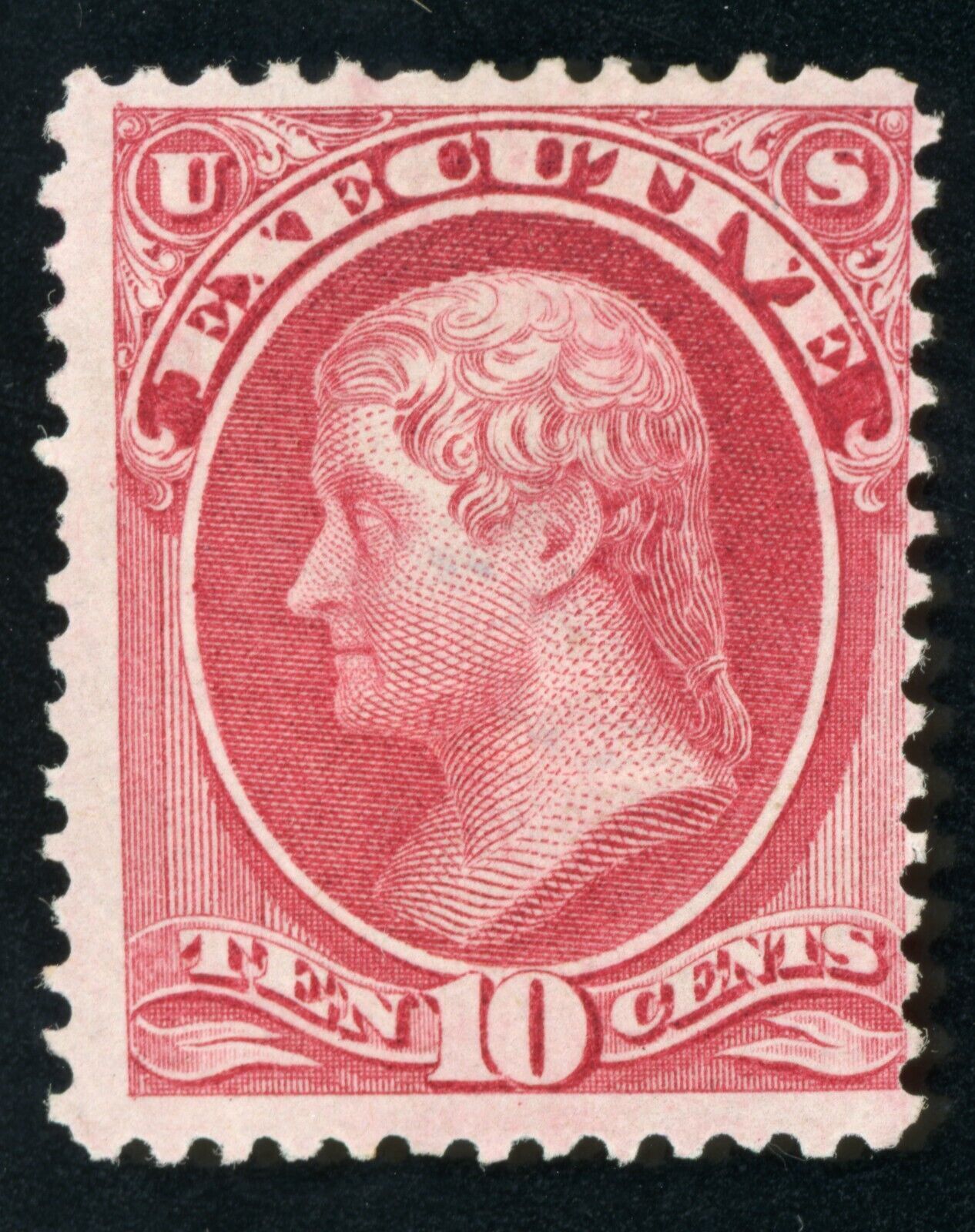 US Scott O14 Mint HR OG 10 cents Executive Official Stamp Lot AOF014 ...