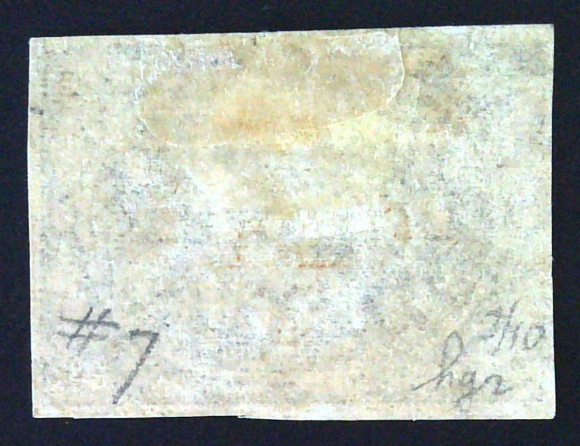 Scott #10X1 - 5c Postmaster Provisional Providence RI Black 1846 ...