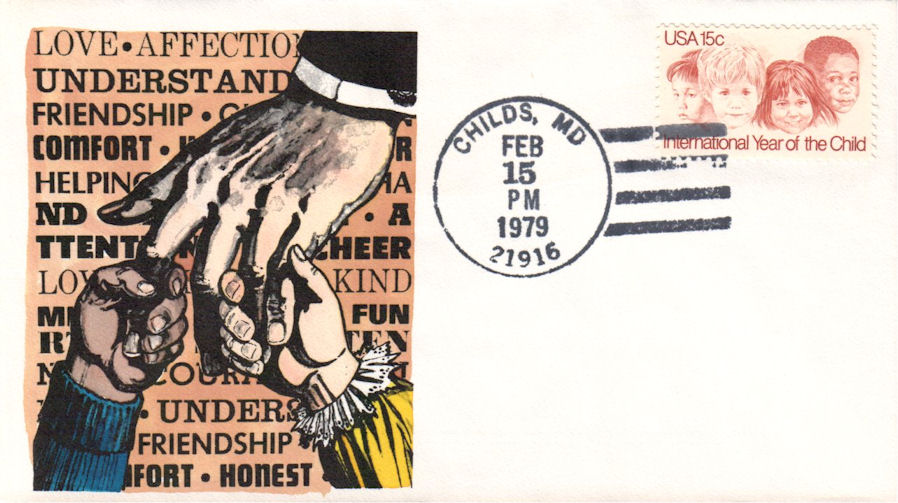 #1772 Year of the Child DRC FDC | United States, General Issue Stamp ...