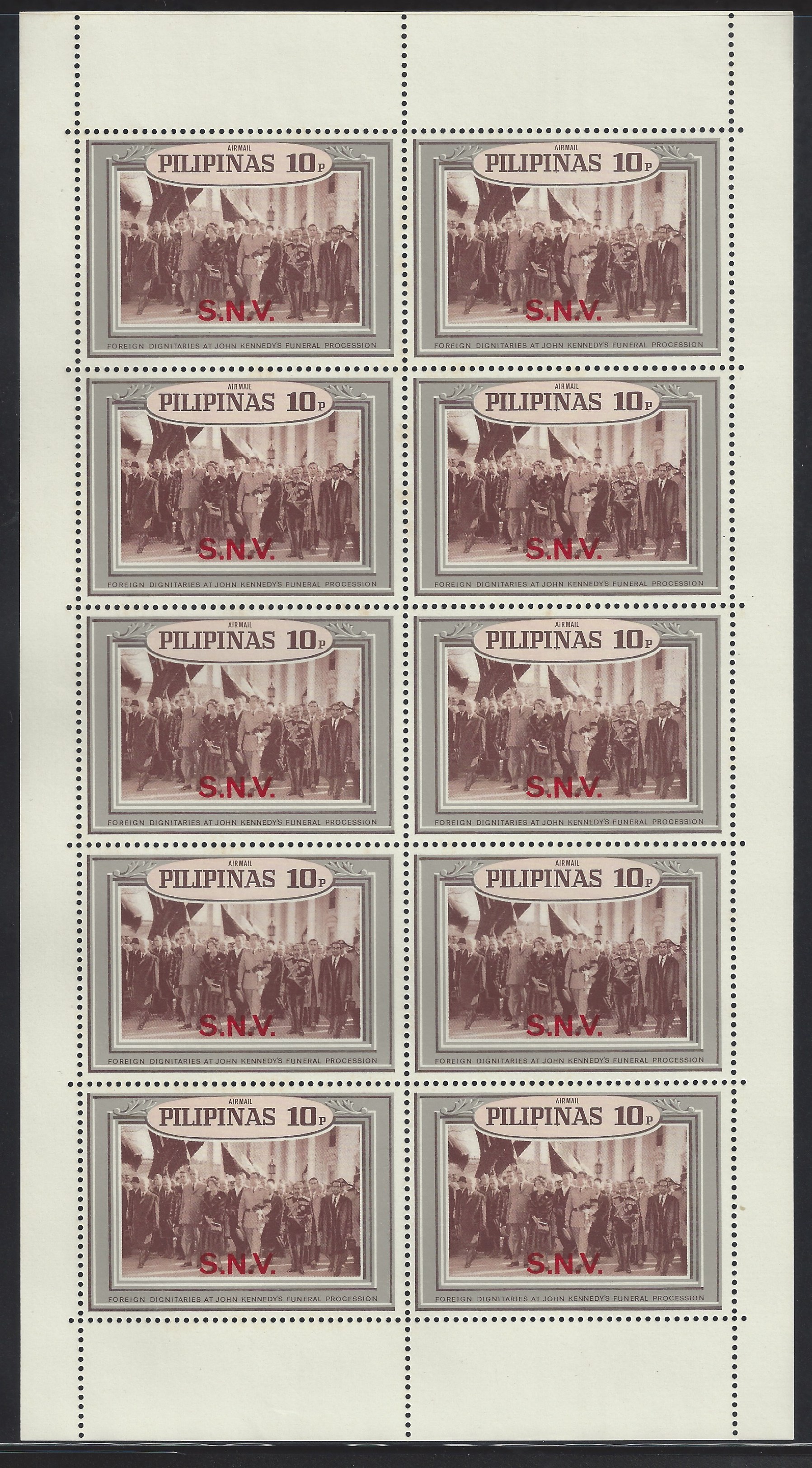 IXAS-XIIIAS JFK/RFK Kennedy Memorial Specimen (Unissued) CV$124 | Asia ...