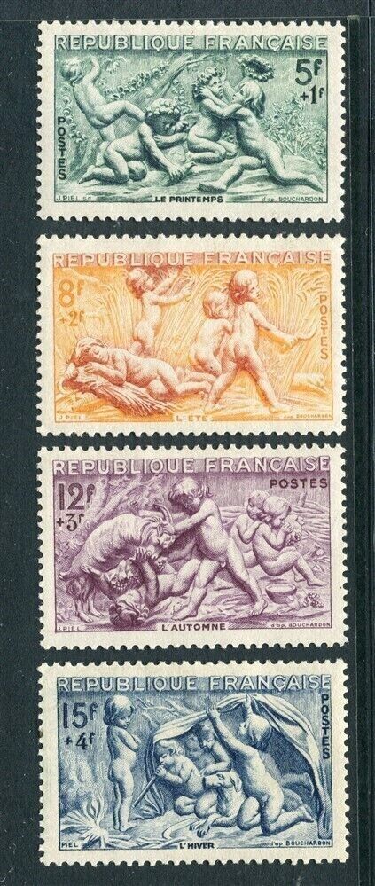 FRANCE; 1949 early pictorial issue fine Mint hinges SET | Europe ...