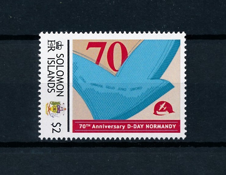 [76370] Solomon Islands World War II D-Day Normandy MNH | Australia ...
